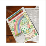St. Patrick's Day Activity, Figurative Language, Color by Number ...