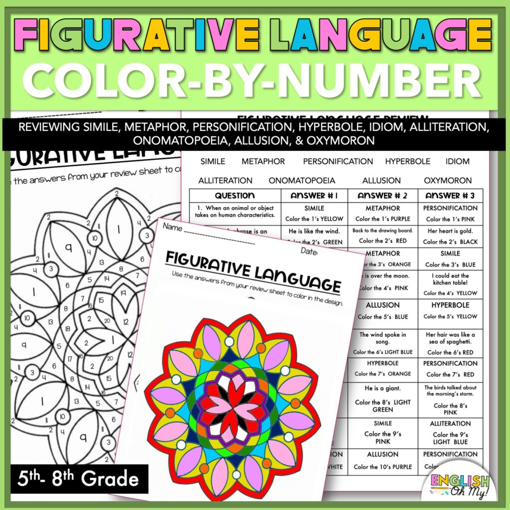 Figurative Language Archives - English, Oh My!