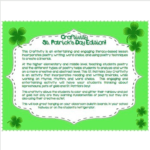St. Patrick's Day Limerick Craftivity - English, Oh My!