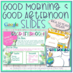 EDITABLE Back to School Daily Schedule Slides