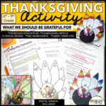 Thanksgiving Reading Craftivity - English, Oh My!