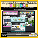 Digital Escape Room Bundle - English, Oh My!