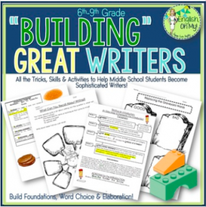 Writing Unit-"Building" Great Writers - English, Oh My!