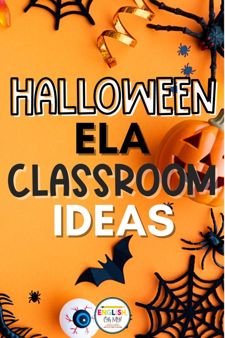 Halloween ELA Classroom Ideas - English, Oh My!